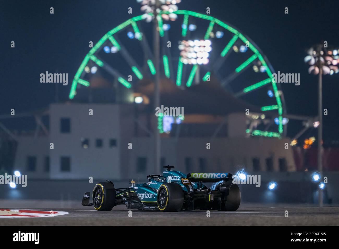 Fernando alonso podium aston martin formula 1 bahrain 2023 hi-res stock photography and images ...