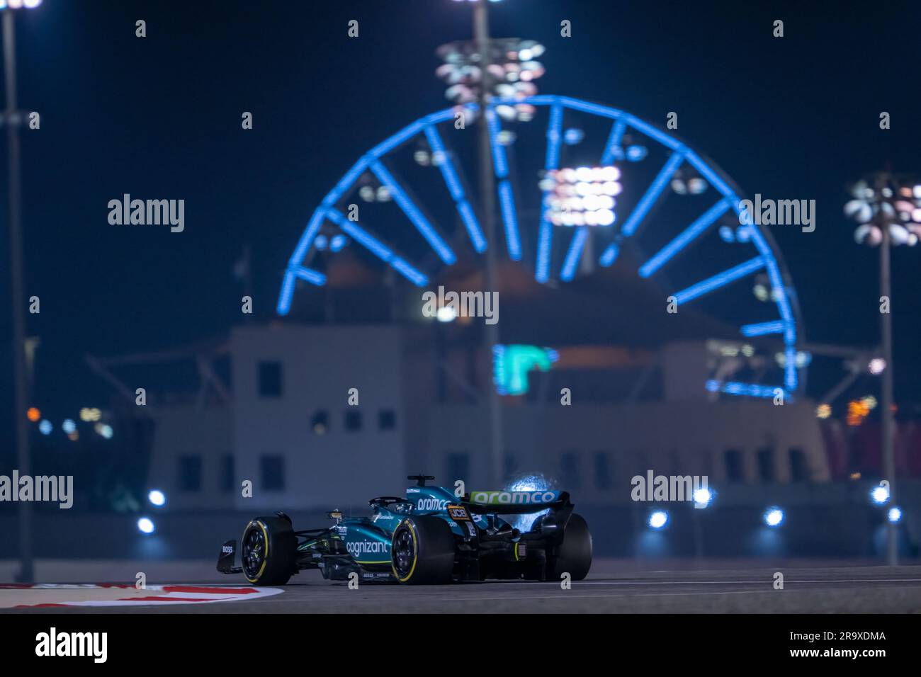 Fernando alonso podium aston martin formula 1 bahrain 2023 hi-res stock photography and images ...