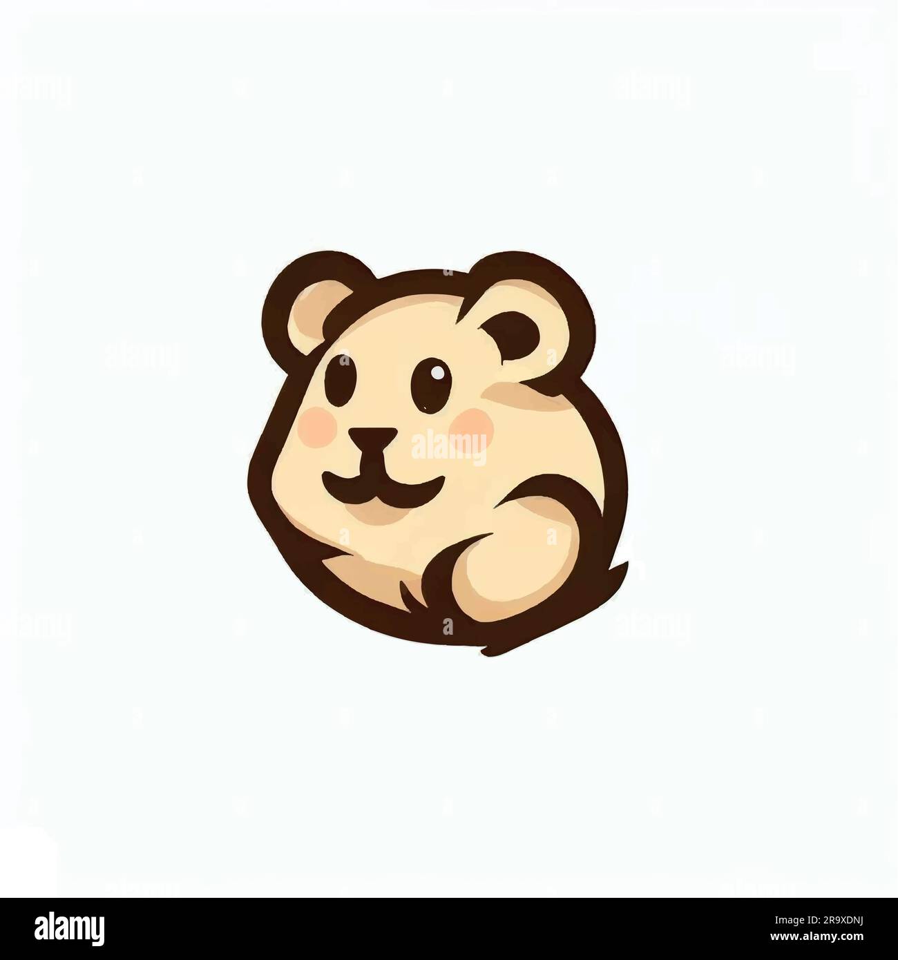 Hamster logo hi-res stock photography and images - Alamy