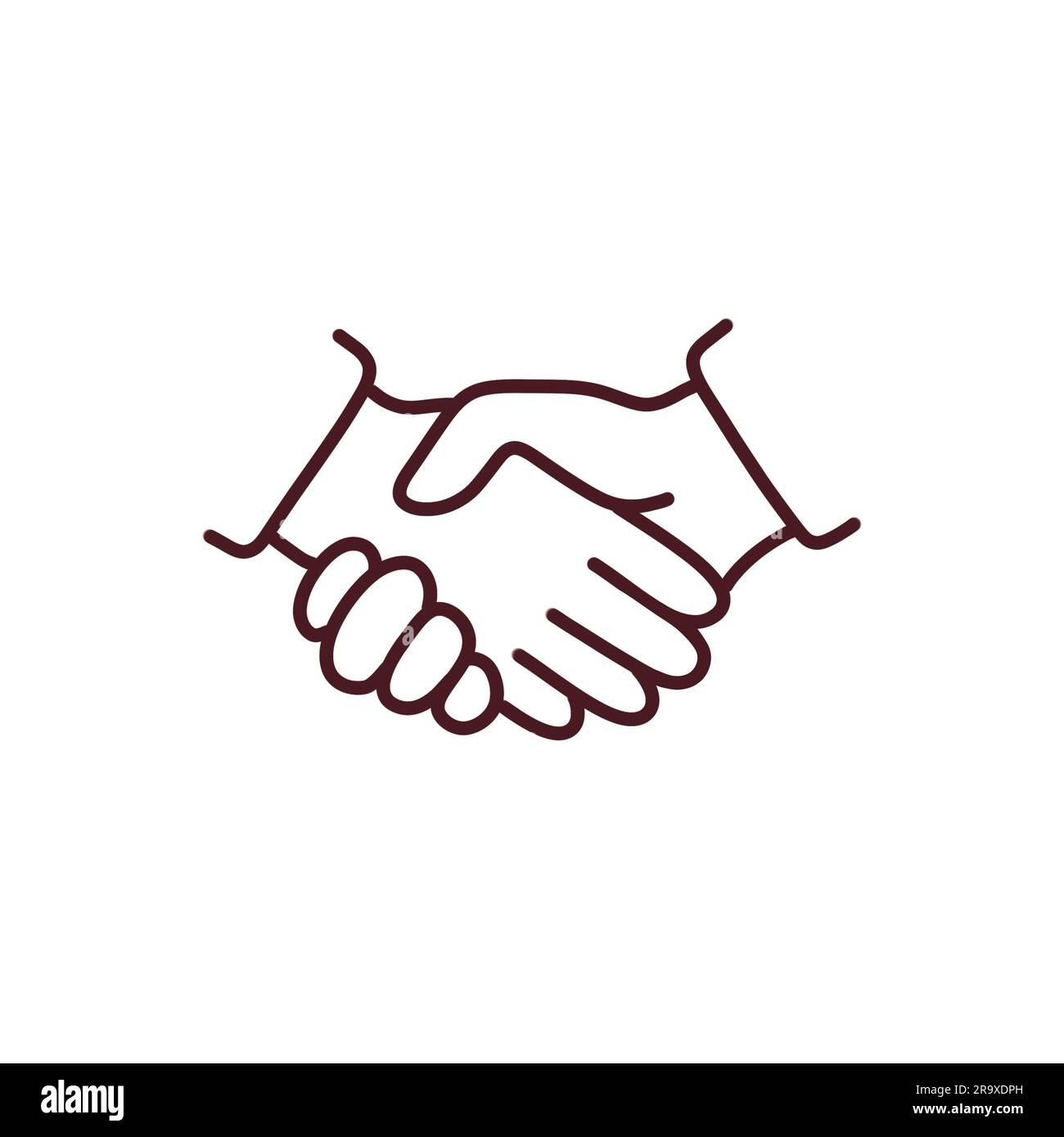 Handshake. Business handshake icon. Icon for Instagram stories, sites ...