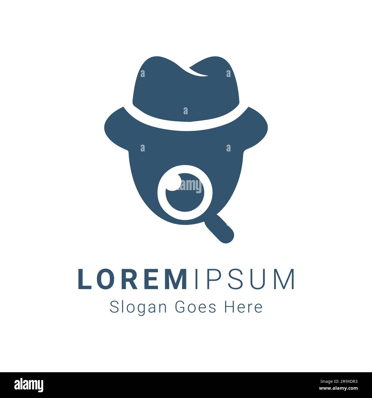 Detective Eye Logo Design Inspection Eye Logotype Searching Crime ...