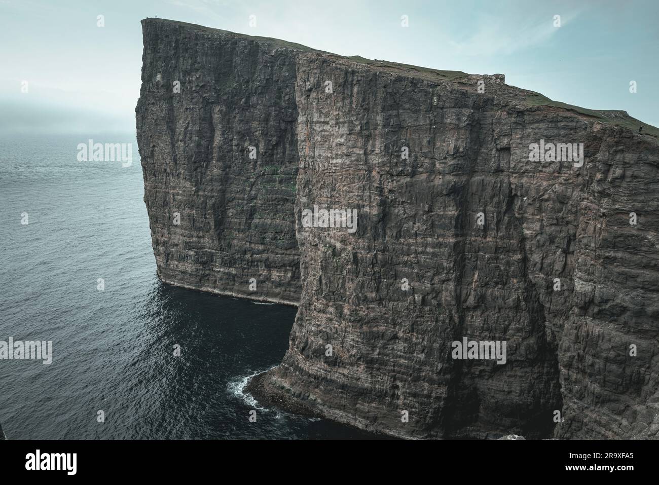 This stunning image captures the majestic cliffs of Faroe Islands Stock ...
