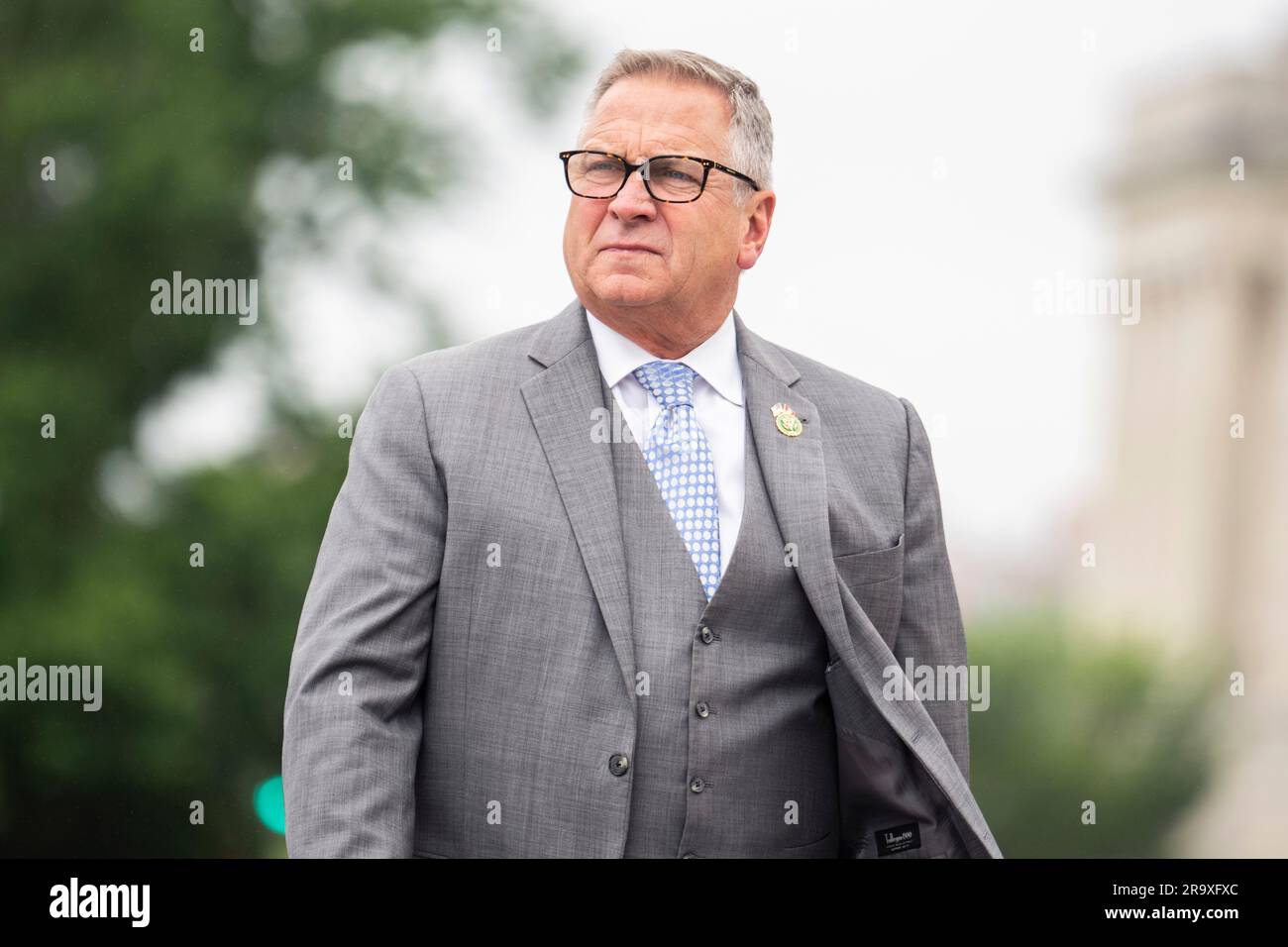 UNITED STATES - JUNE 22: Rep. Mike Bost, R-Ill., arrives to the U.S ...