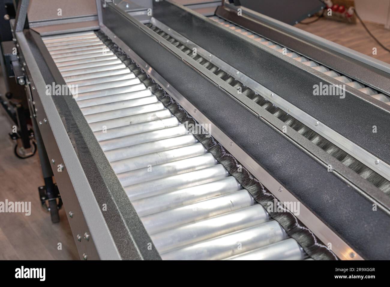 Very long conveyor belt factory hi-res stock photography and images - Alamy