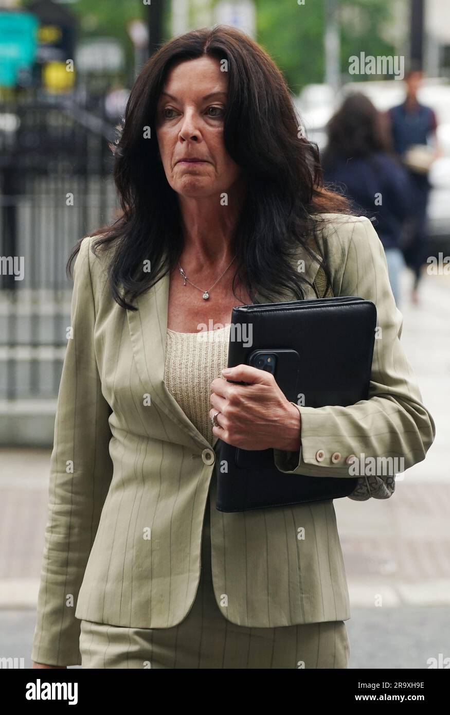 RTE Chair of the Audit and Risk Committee Anne O'Leary arriving at ...