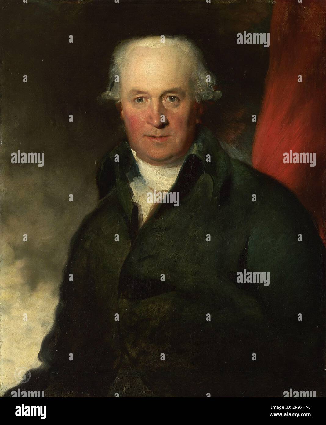 Sir Thomas Lawrence - John Julius Angerstein, aged about 55 с1790 Stock ...