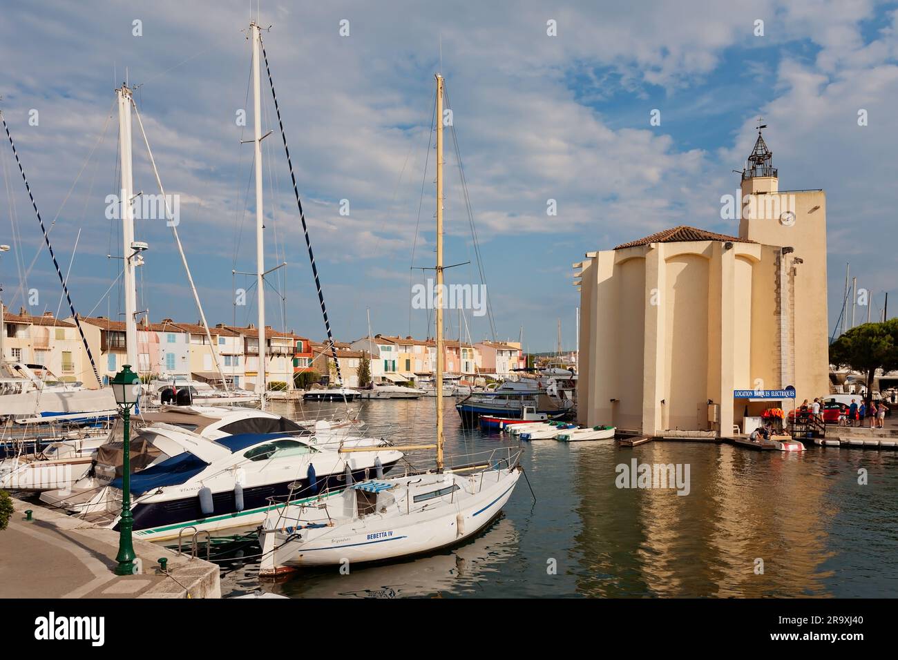 Port grimaud street france architecture hi-res stock photography and ...