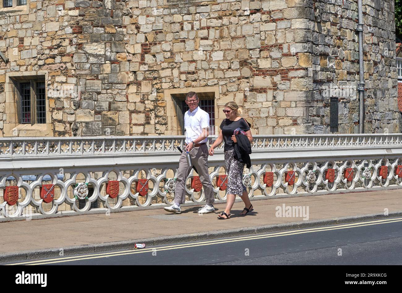 Street scene in York, UK Stock Photo - Alamy