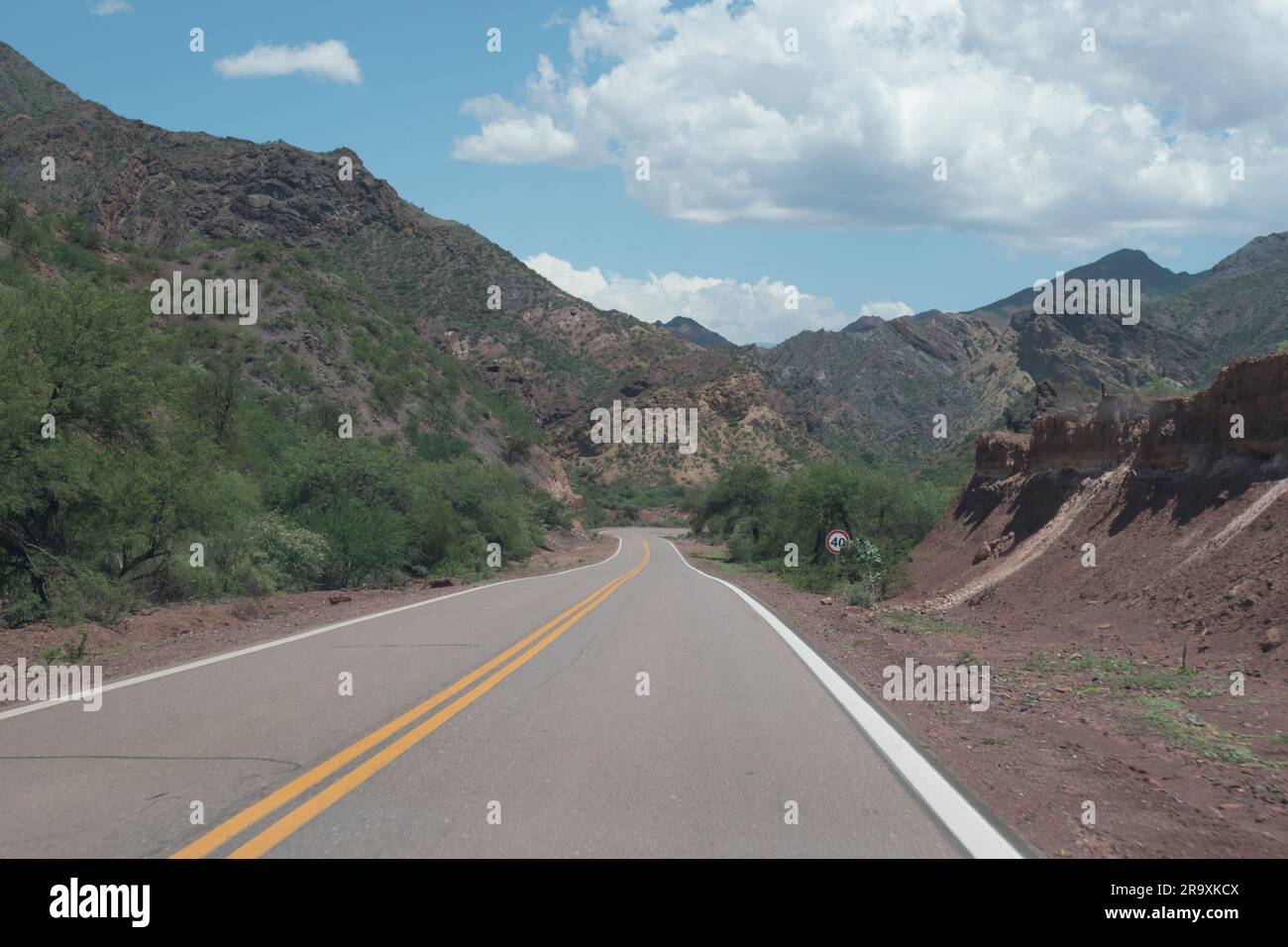 touring the Argentine northwest. national route 40 Stock Photo - Alamy