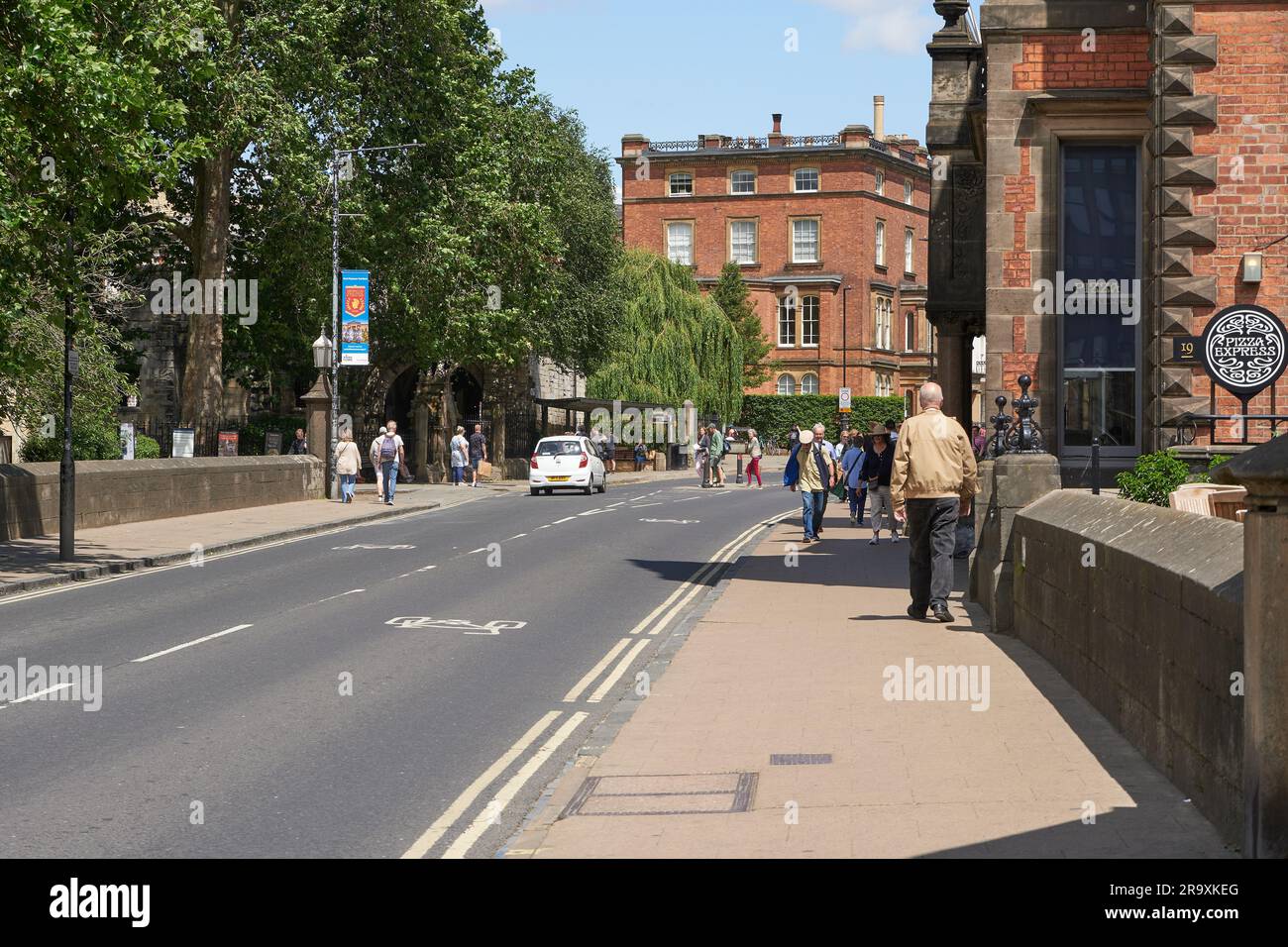 Street scene in York, UK Stock Photo - Alamy
