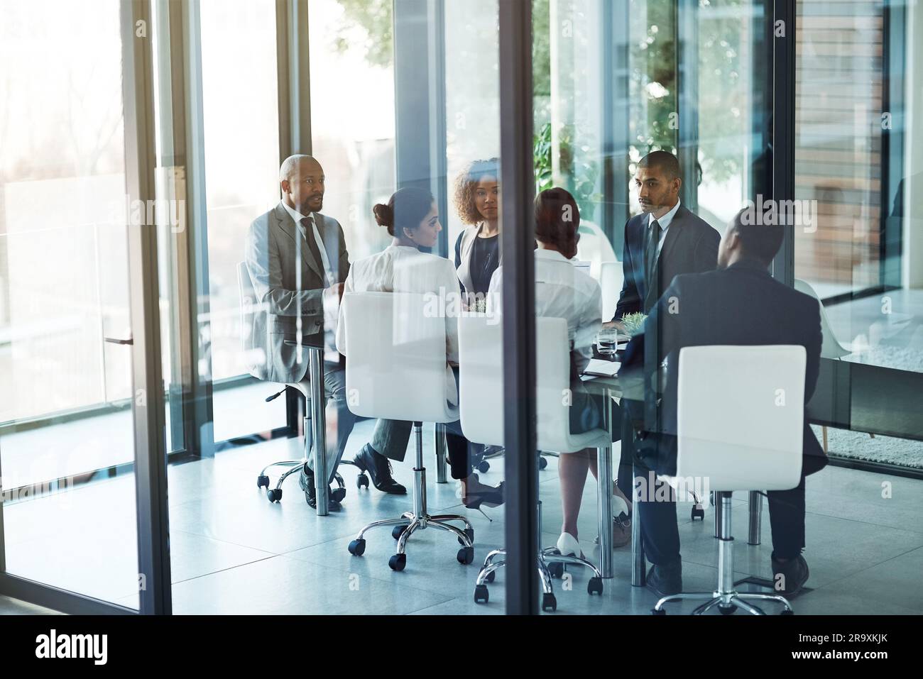Meeting Collaboration And Planning With Business People In Office For