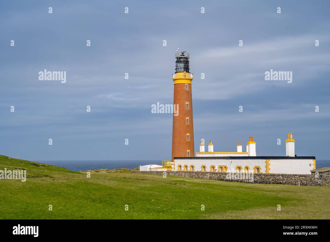 The lighthouse at the Butt of Lewis, The Outer Hebrides, Scotland Stock ...