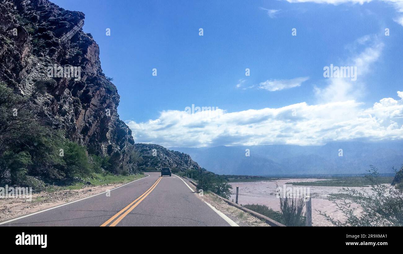 touring the Argentine northwest. national route 40 Stock Photo - Alamy