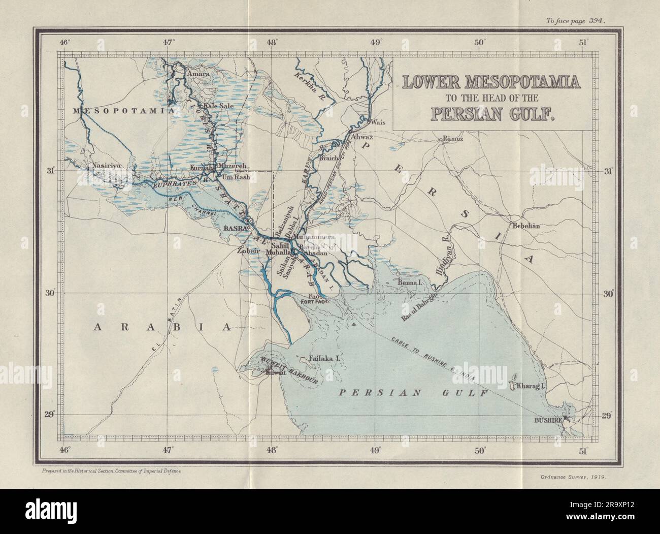 Persian Gulf War Map