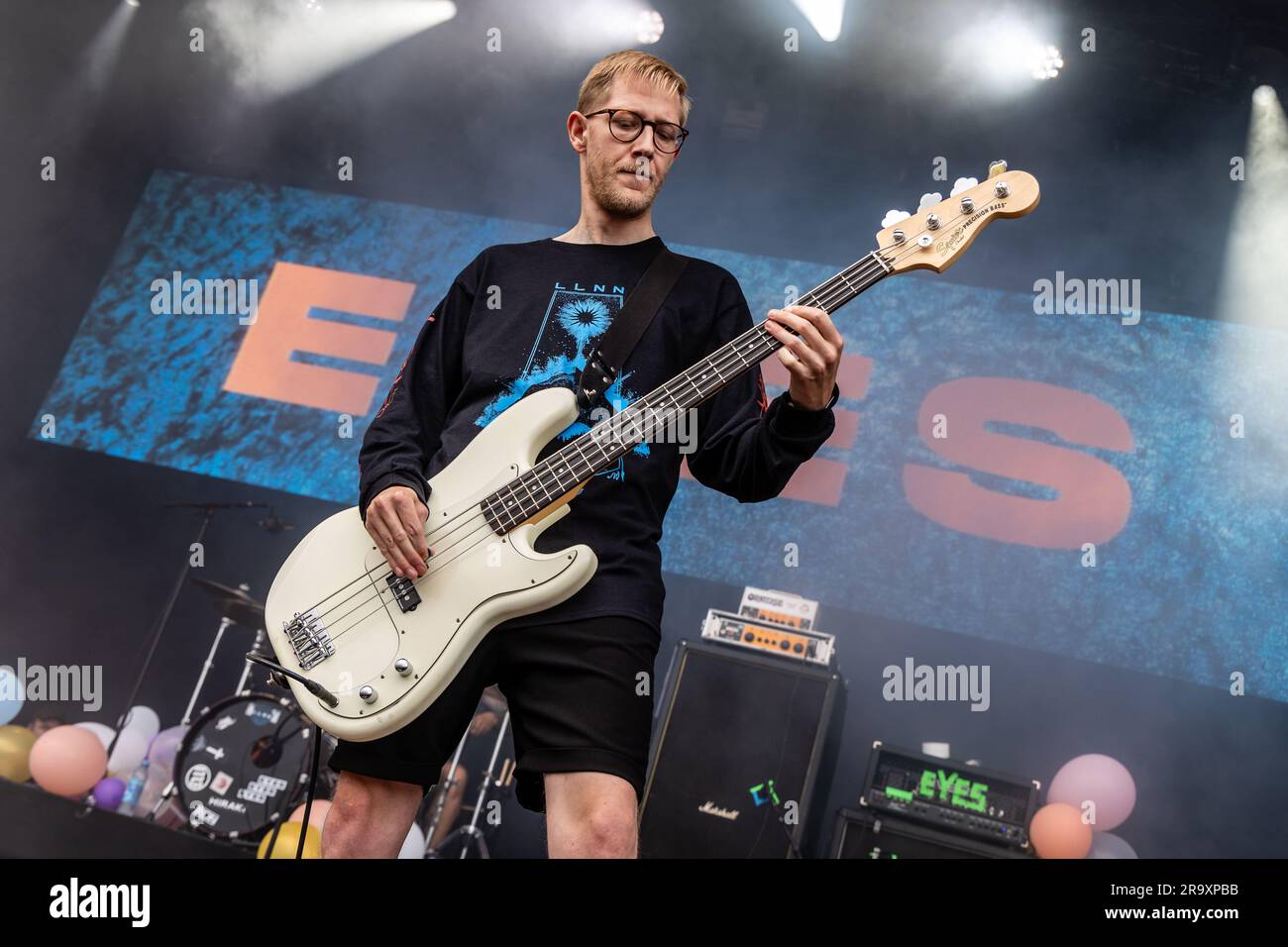 Roskilde, Denmark. 29th June, 2023. The Danish hardcore band EYES ...