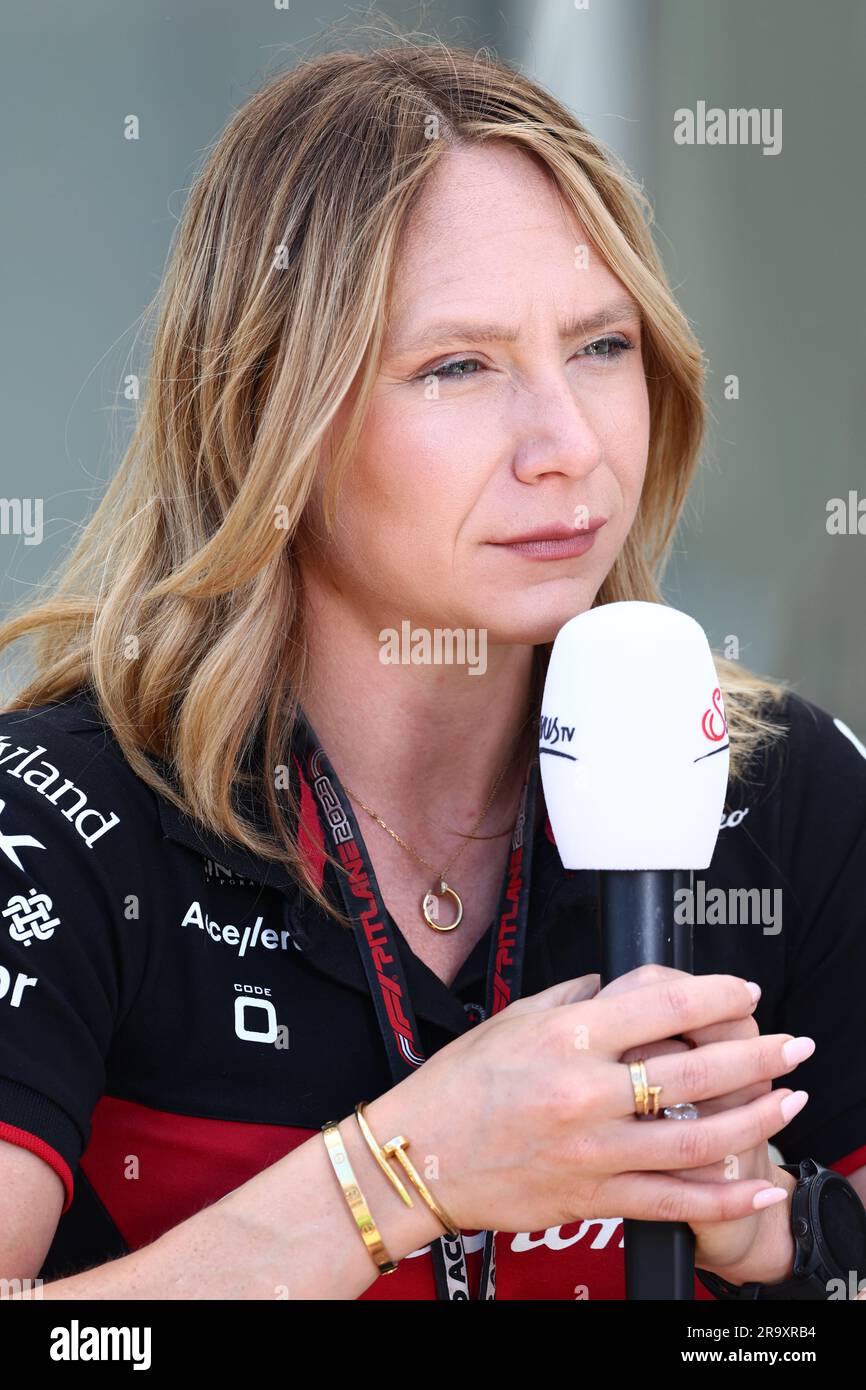 Spielberg, Austria. 29th June, 2023. Ruth Buscombe (GBR) Alfa Romeo F1 ...