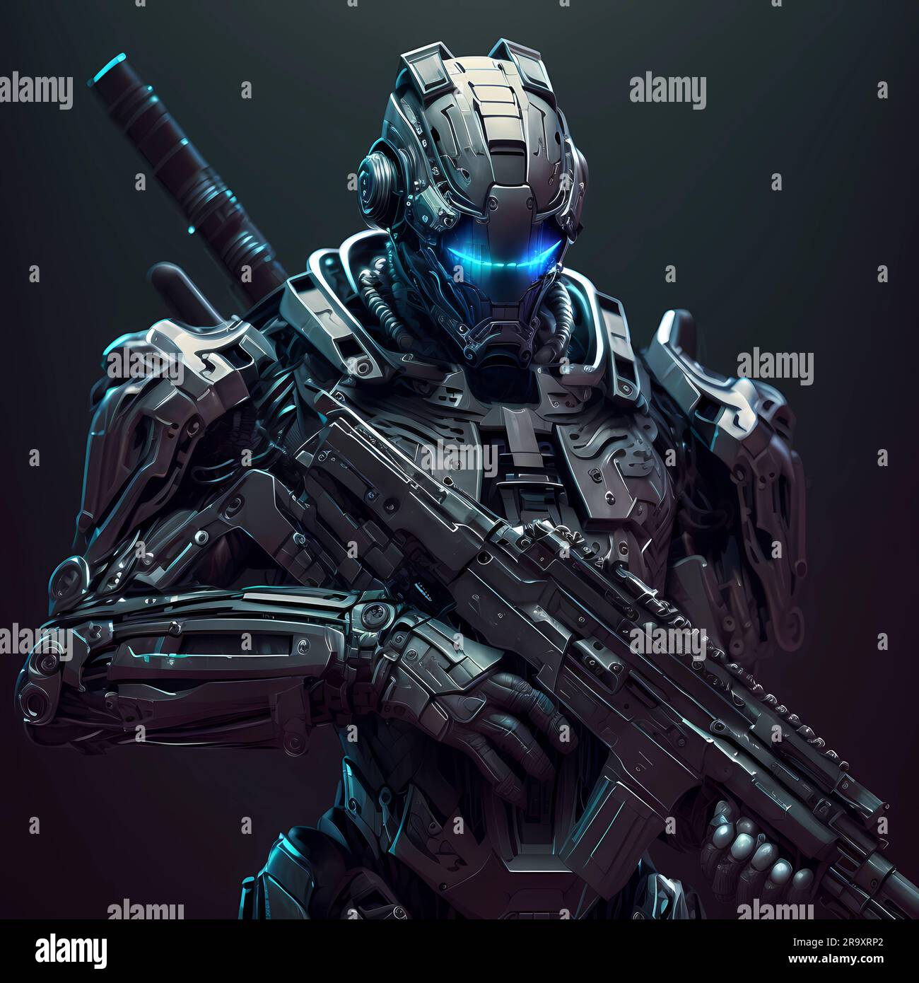 Sci Fi Soldier Wallpaper