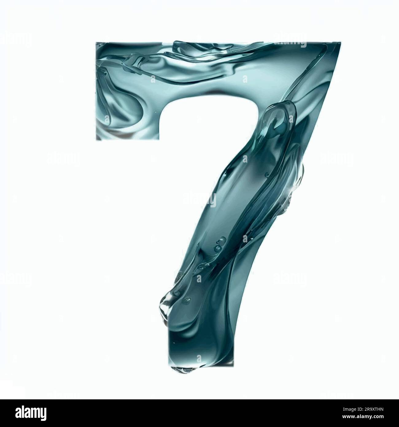 Number 7 nature Stock Vector Images - Alamy