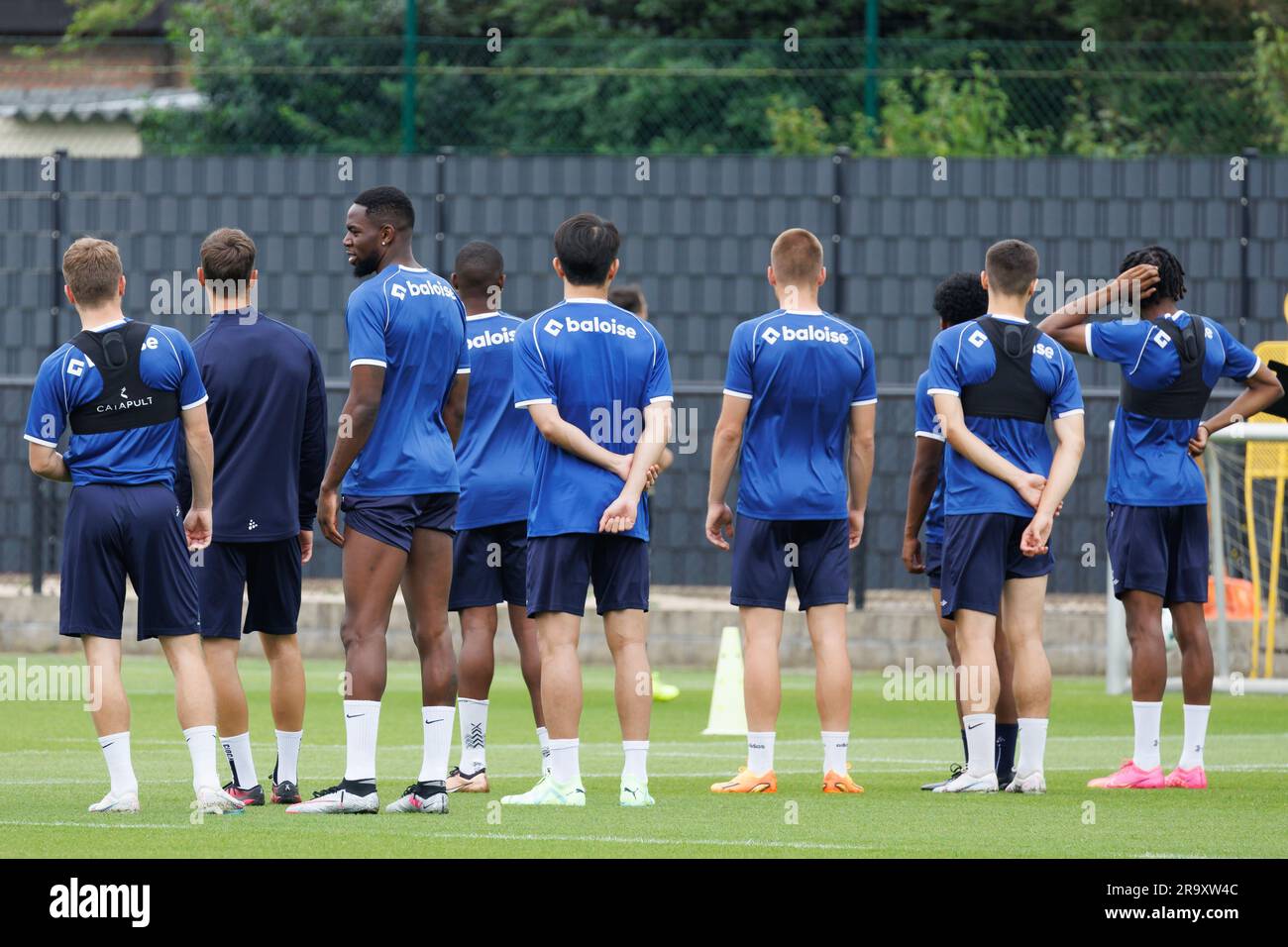 Gent, Belgium. 29th June, 2023. Gent's players pictured during a ...