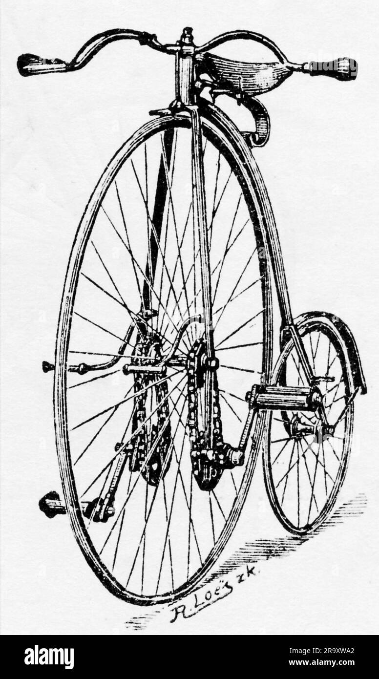 Velocipede 19th century hi-res stock photography and images - Alamy