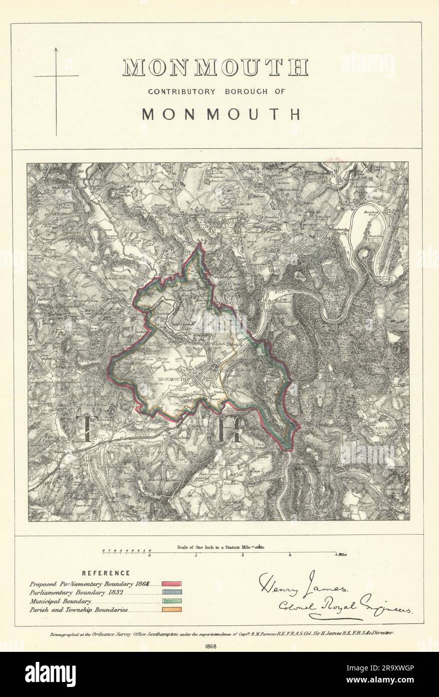 Monmouth Contributory Borough of Monmouth. JAMES. Boundary Commission ...