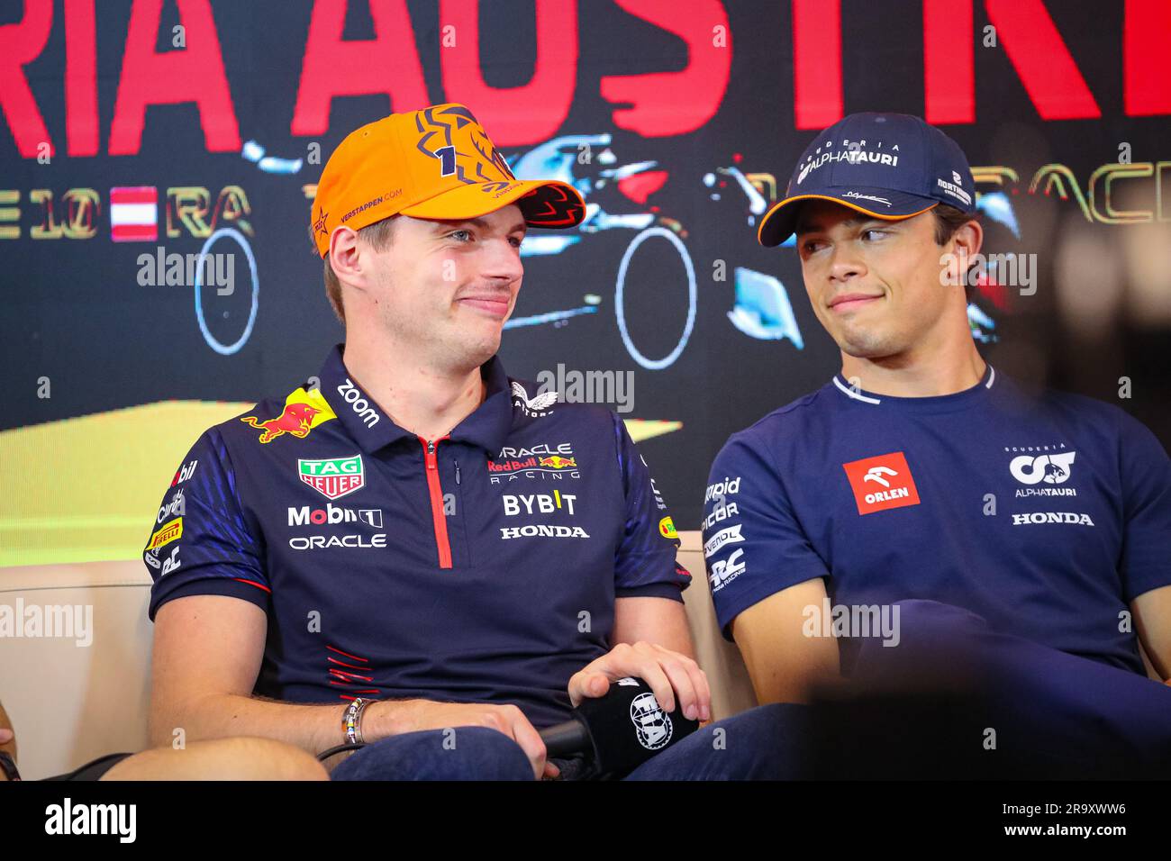 #01 Max Verstappen (NED) Red Bull Racing Honda during the Austrian GP ...