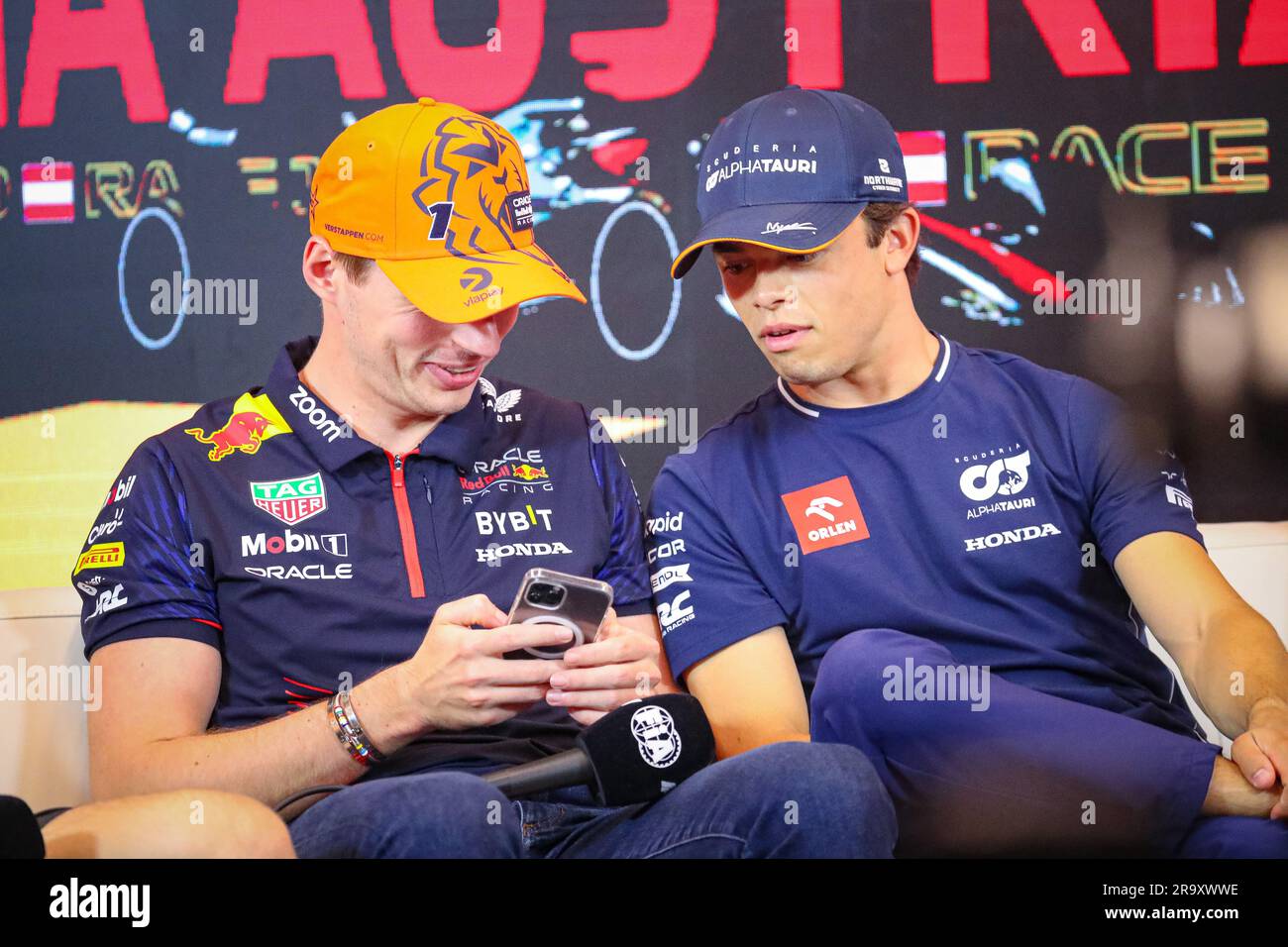#01 Max Verstappen (NED) Red Bull Racing Honda during the Austrian GP ...