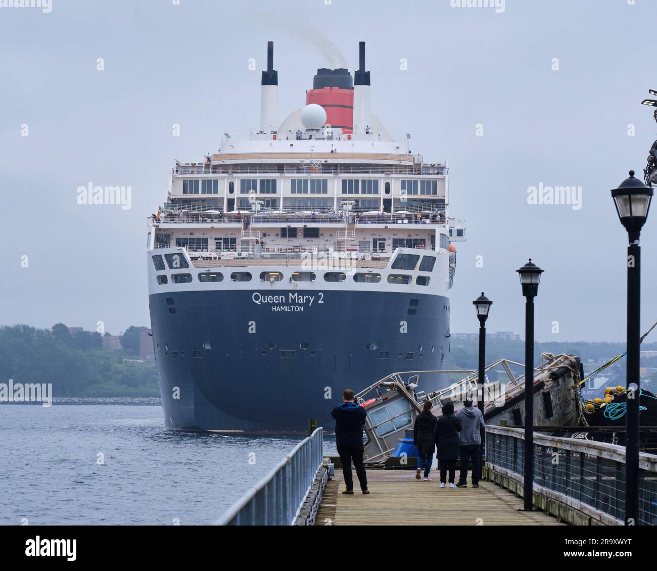 Halifax, Nova Scotia, Canada. June 29th, 2023. The Ocean Line Queen ...