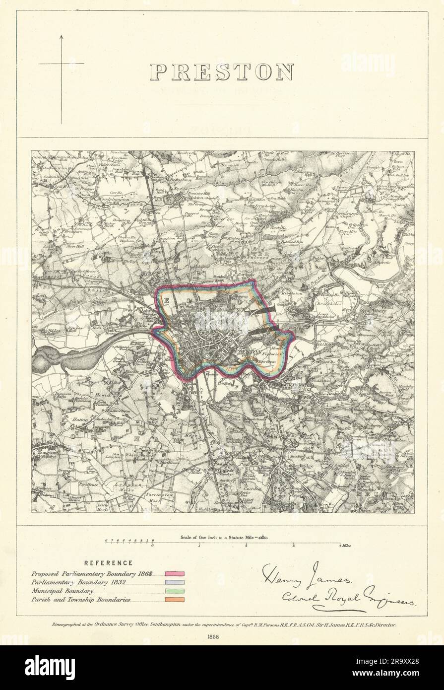 Preston Map