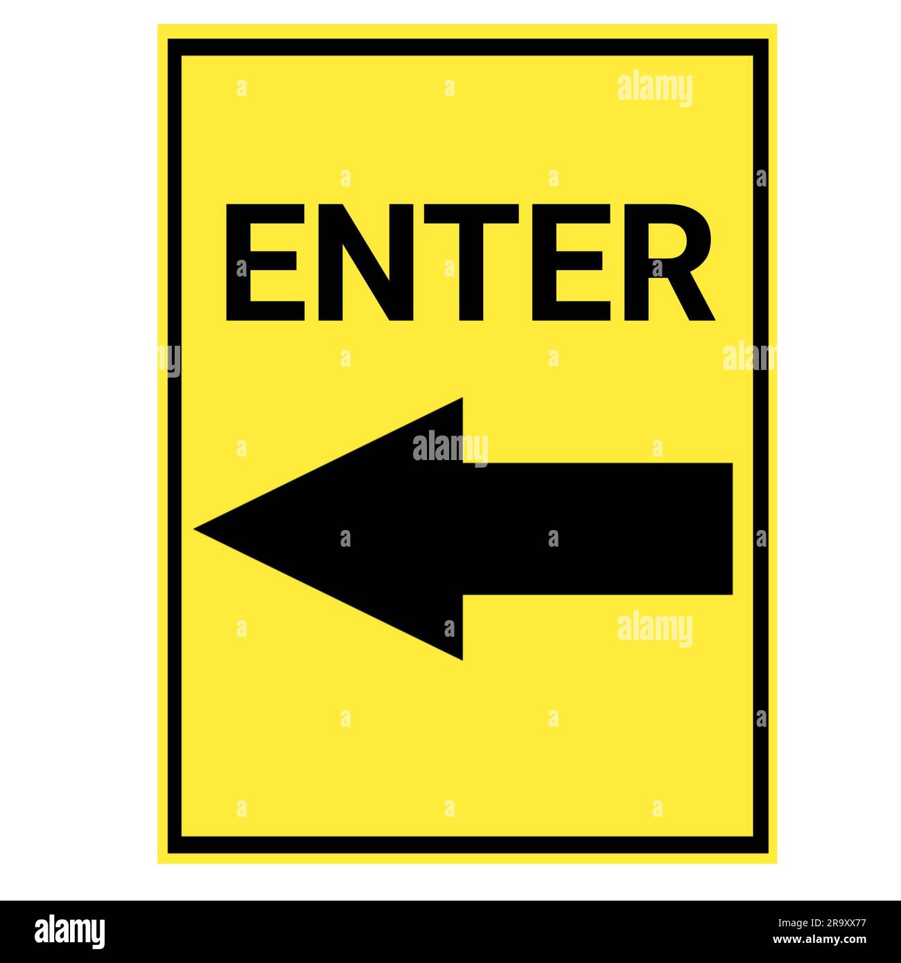 Driveway notice Cut Out Stock Images & Pictures - Alamy