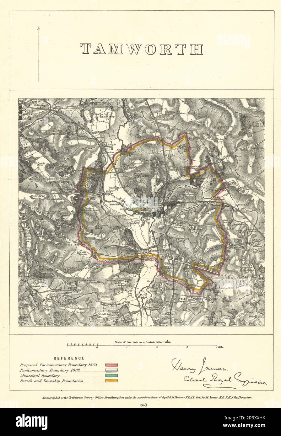 Staffordshire warwickshire boundary hi-res stock photography and images ...