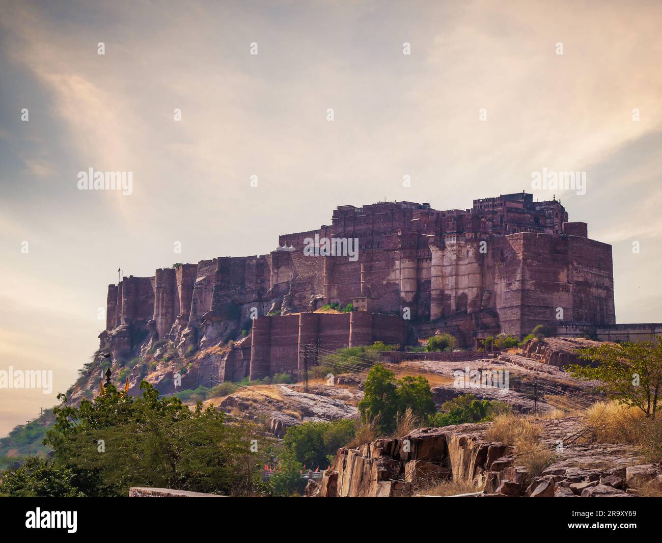 Mehrangharh Fort, one of the tourist attraction in Jodhpur, Rajasthan ...