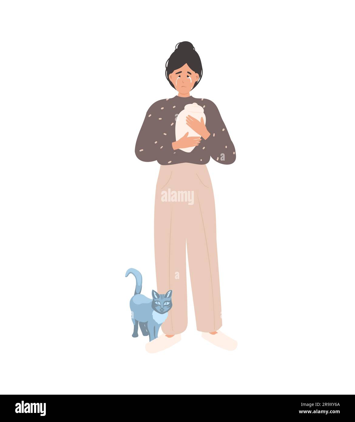 Tear of grief memorial Cut Out Stock Images & Pictures - Alamy