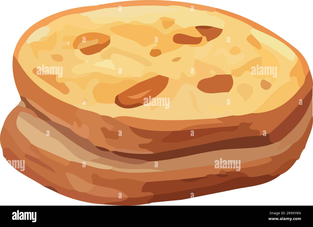 Hand-drawn vector sketch of gourmet cookies Stock Vector Image & Art ...