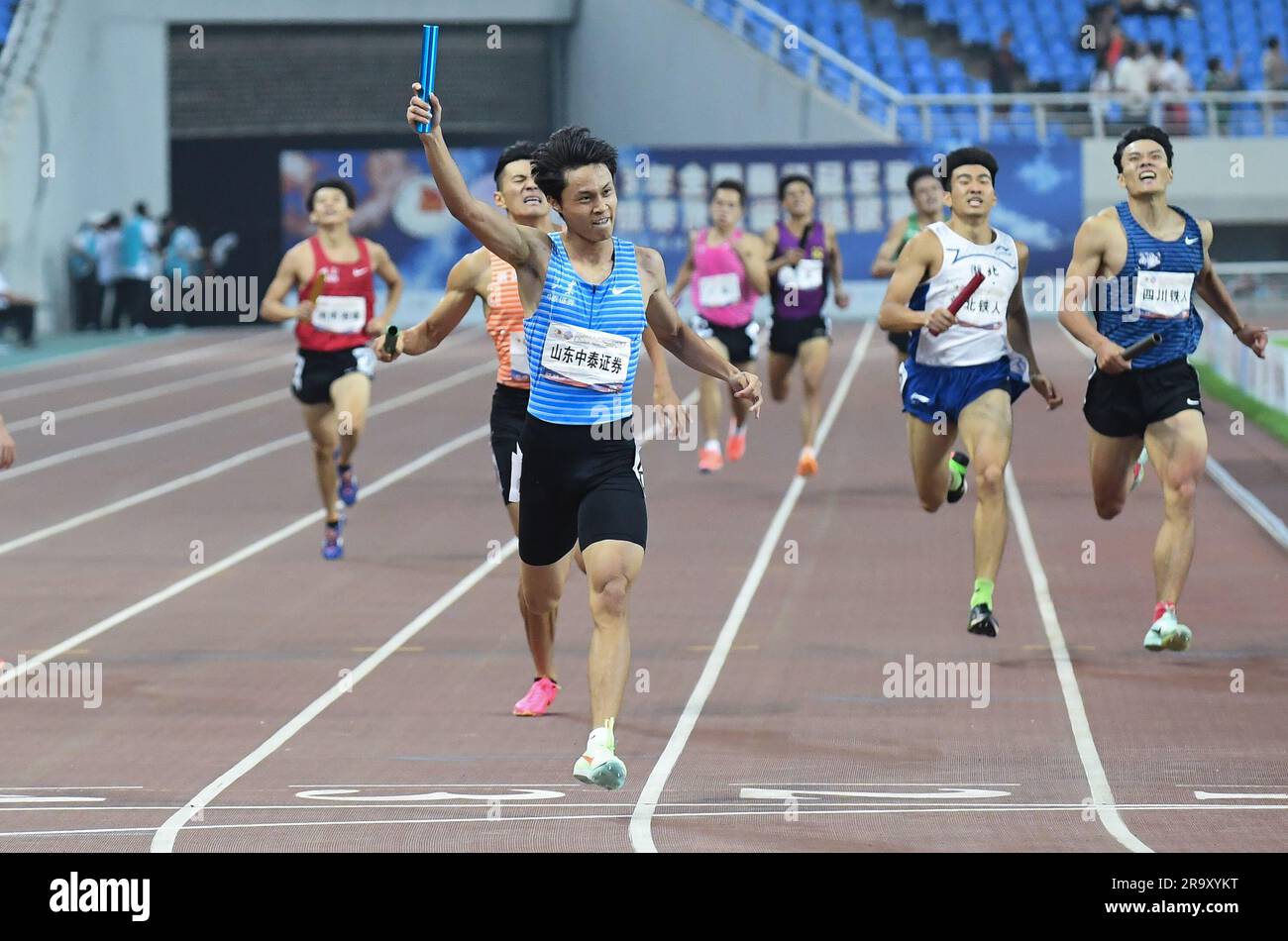 Shenyang, China's Liaoning Province. 29th June, 2023. Liu Kai (front ...