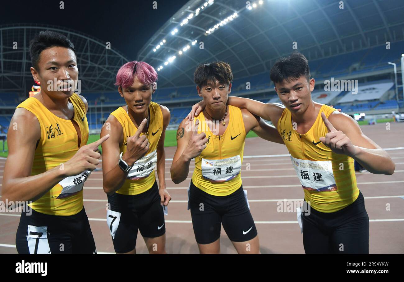 Shenyang, China's Liaoning Province. 29th June, 2023. Lin Qibang, Zeng ...