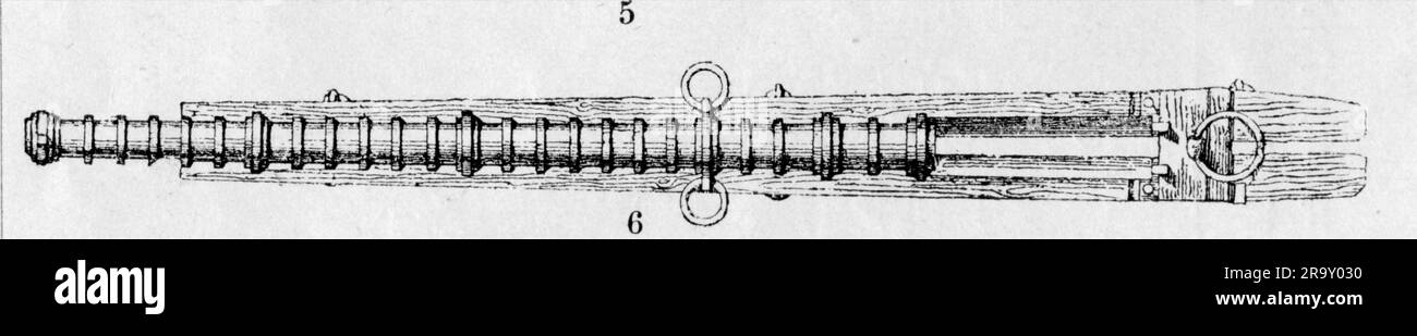 weapons, artillery, Iron chamber culverin, Gdansk, 15th century, ARTIST ...