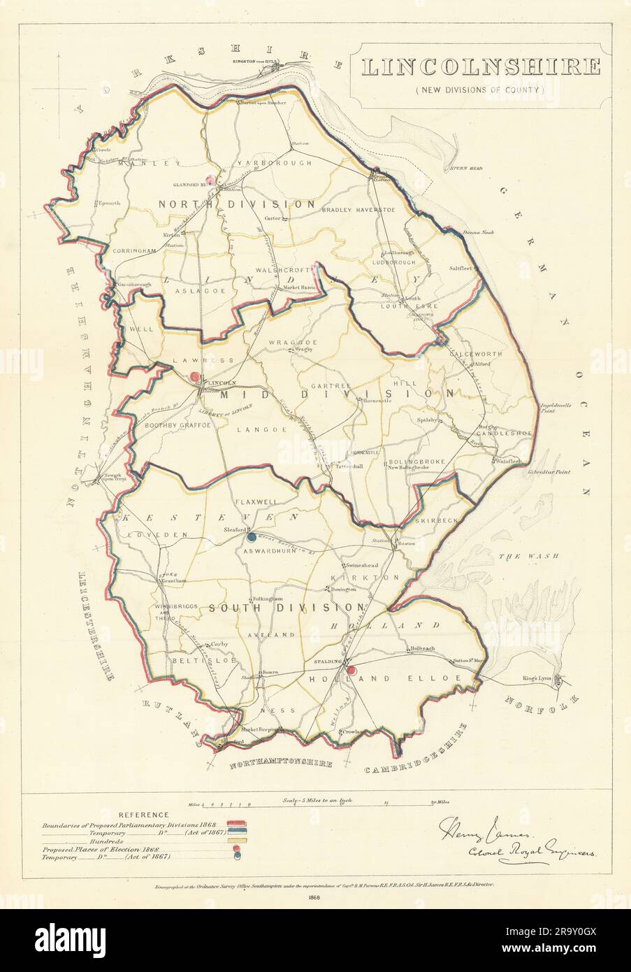 New county map hi-res stock photography and images - Alamy