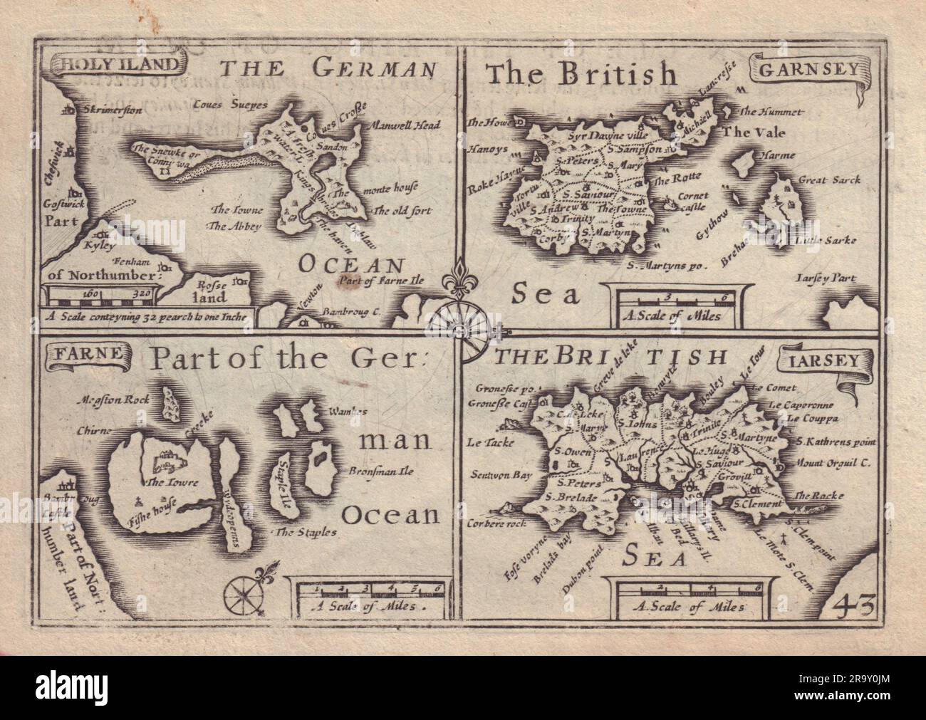 1632 england map hi-res stock photography and images - Alamy