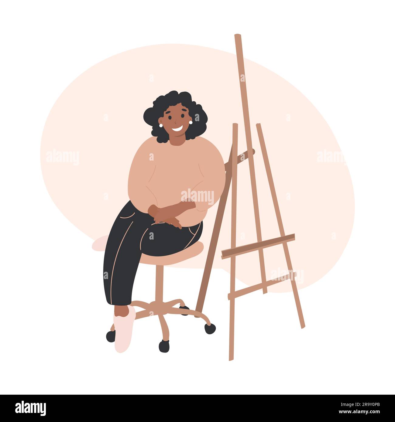 Black woman artist hi-res stock photography and images - Alamy