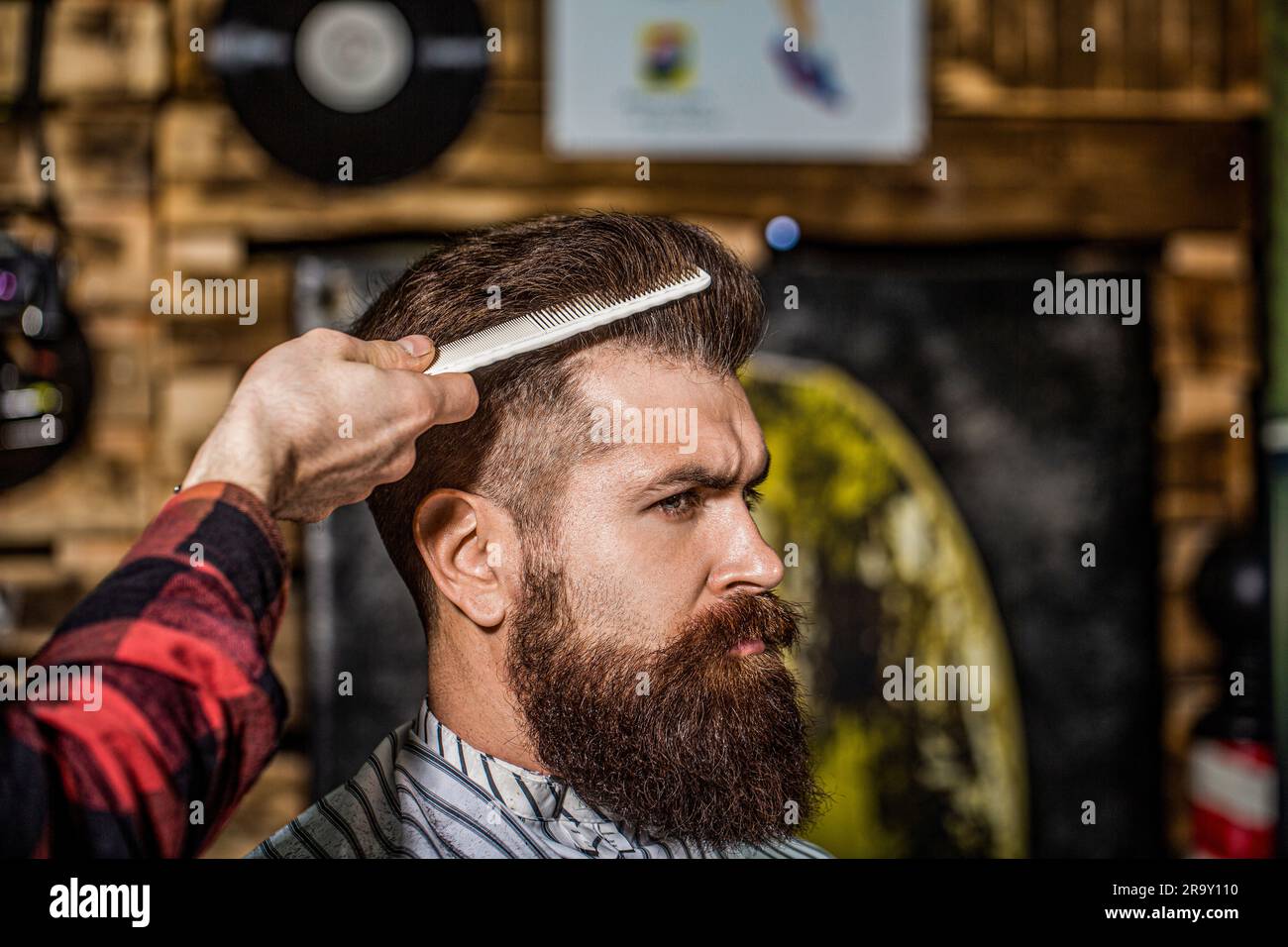 Hair care haircut styling in hi-res stock photography and images - Alamy