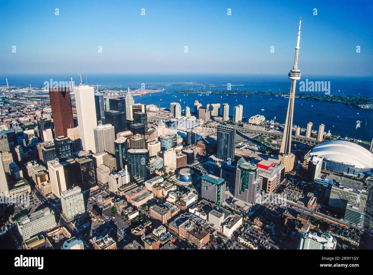 Toronto skydome aerial hi-res stock photography and images - Alamy