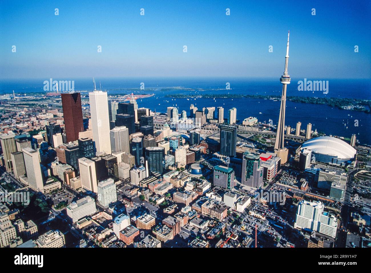Aerial image of Toronto, Ontario, Canada Stock Photo - Alamy