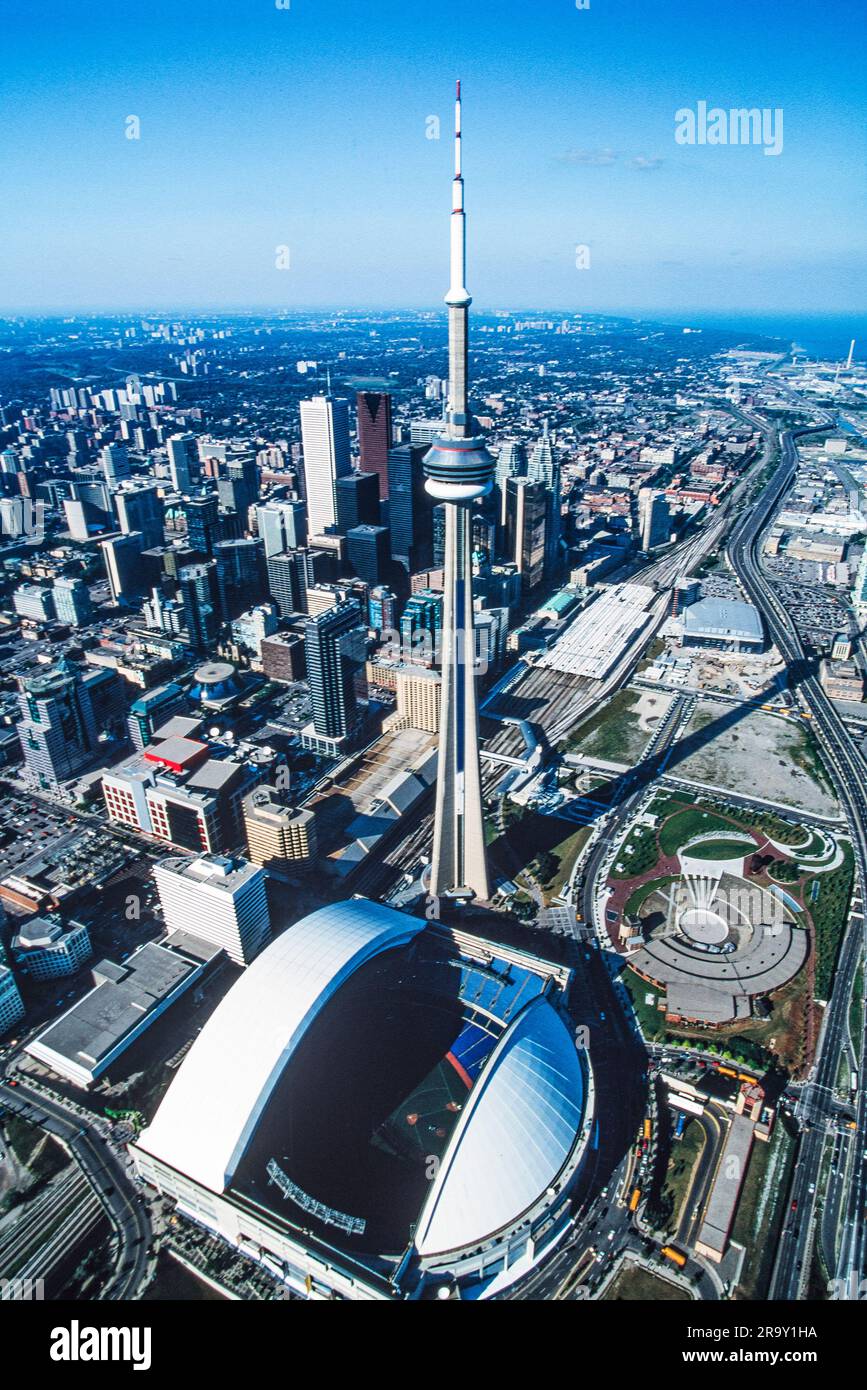 Aerial image of Toronto, Ontario, Canada Stock Photo - Alamy
