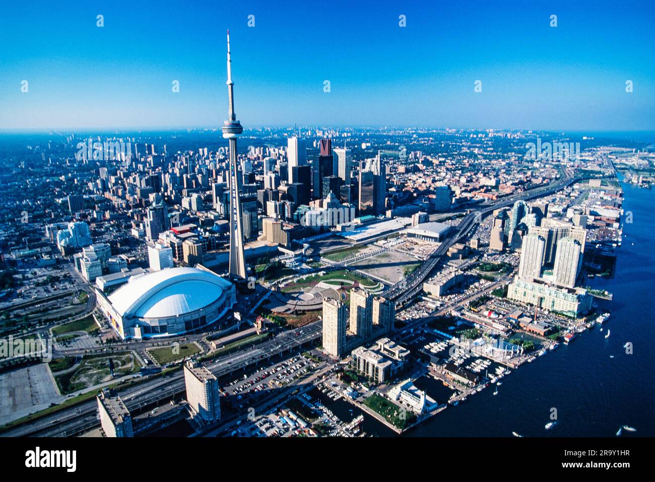 Aerial image of Toronto, Ontario, Canada Stock Photo - Alamy