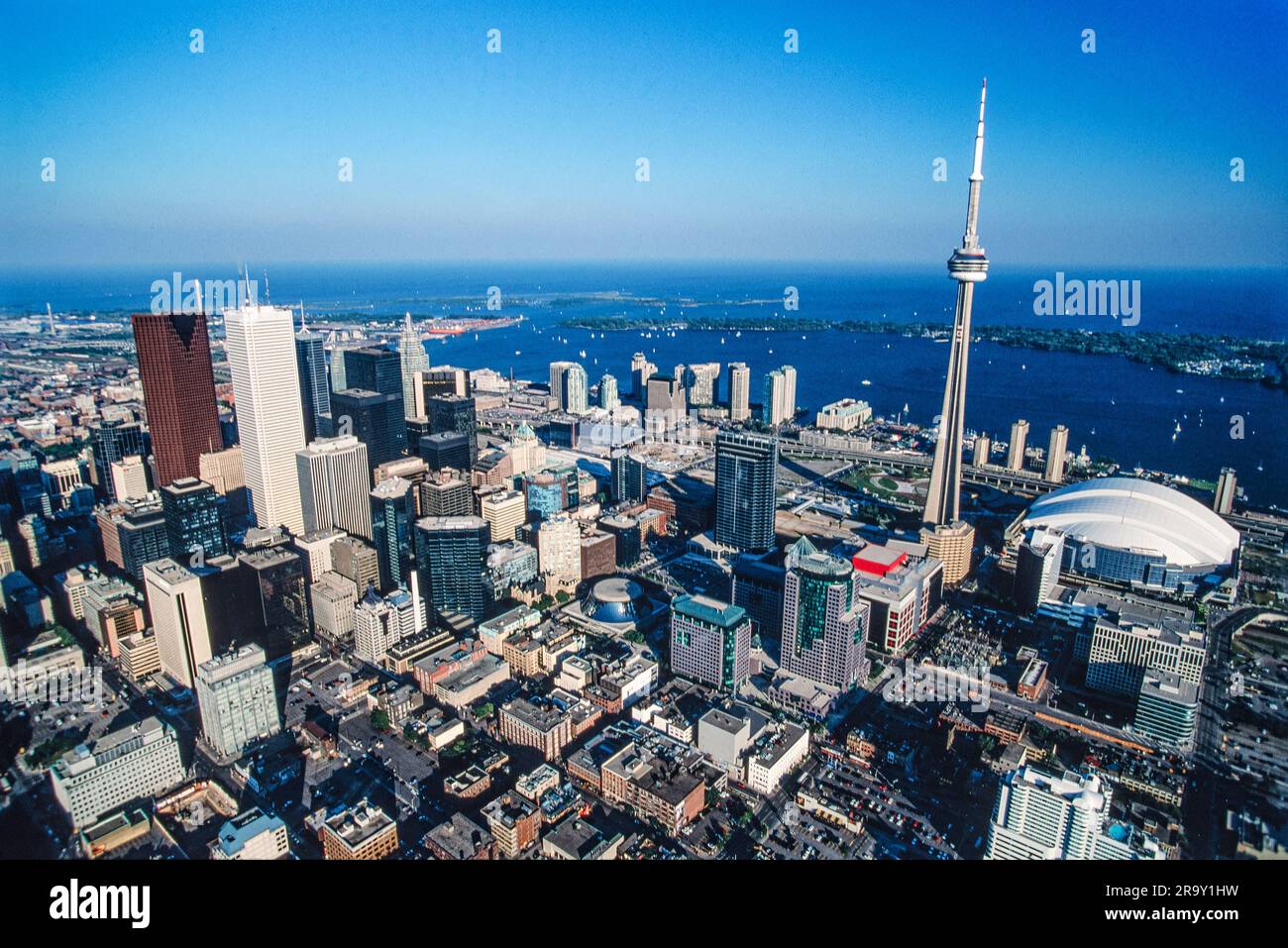 Aerial image of Toronto, Ontario, Canada Stock Photo - Alamy