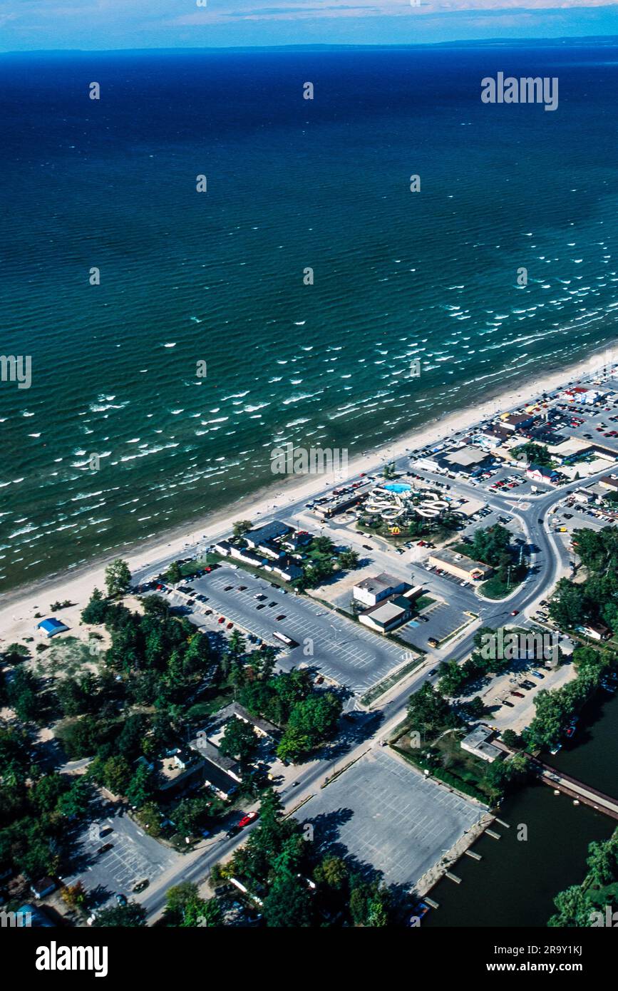 Aerial image of Wasaga Beach, Ontario, Canada Stock Photo - Alamy