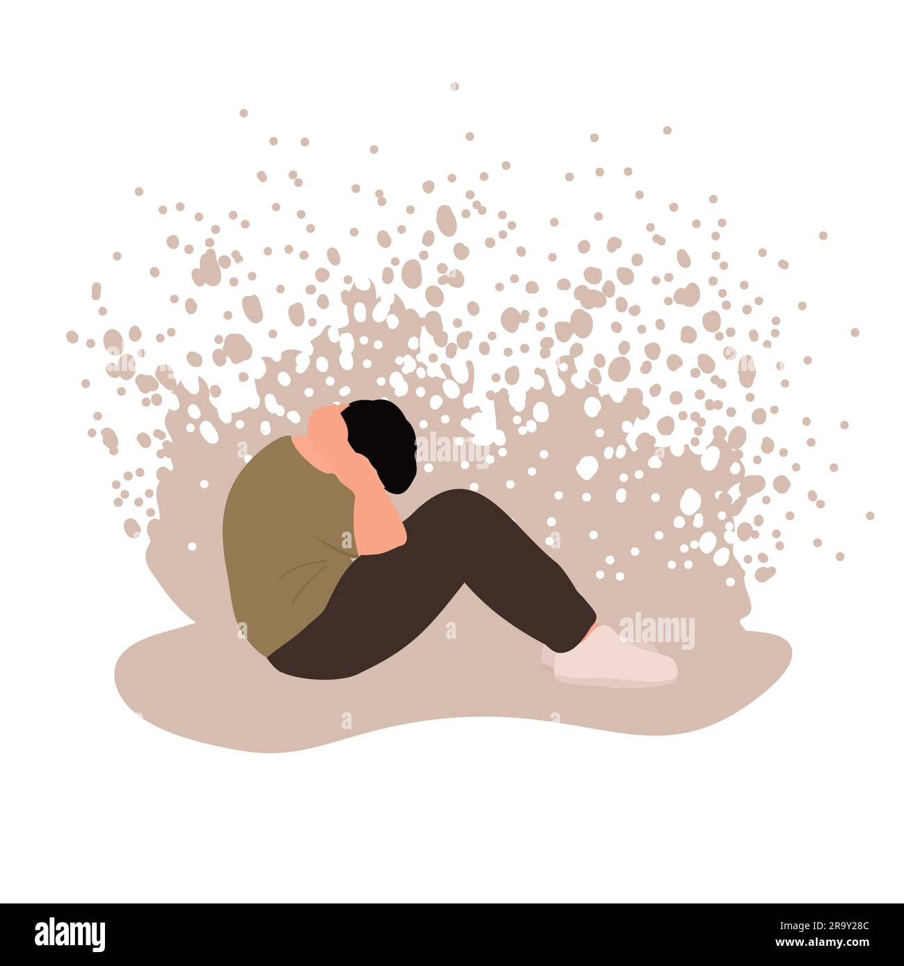 Depression in Cut Out Stock Images & Pictures - Alamy