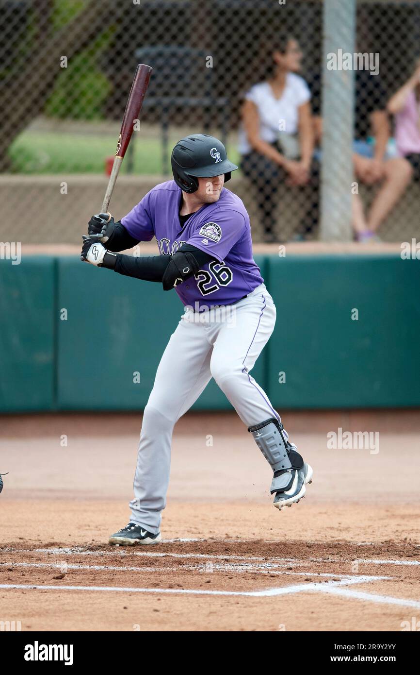 Jason Hinchman (26) of the ACL Rockies during an Arizona Complex League ...