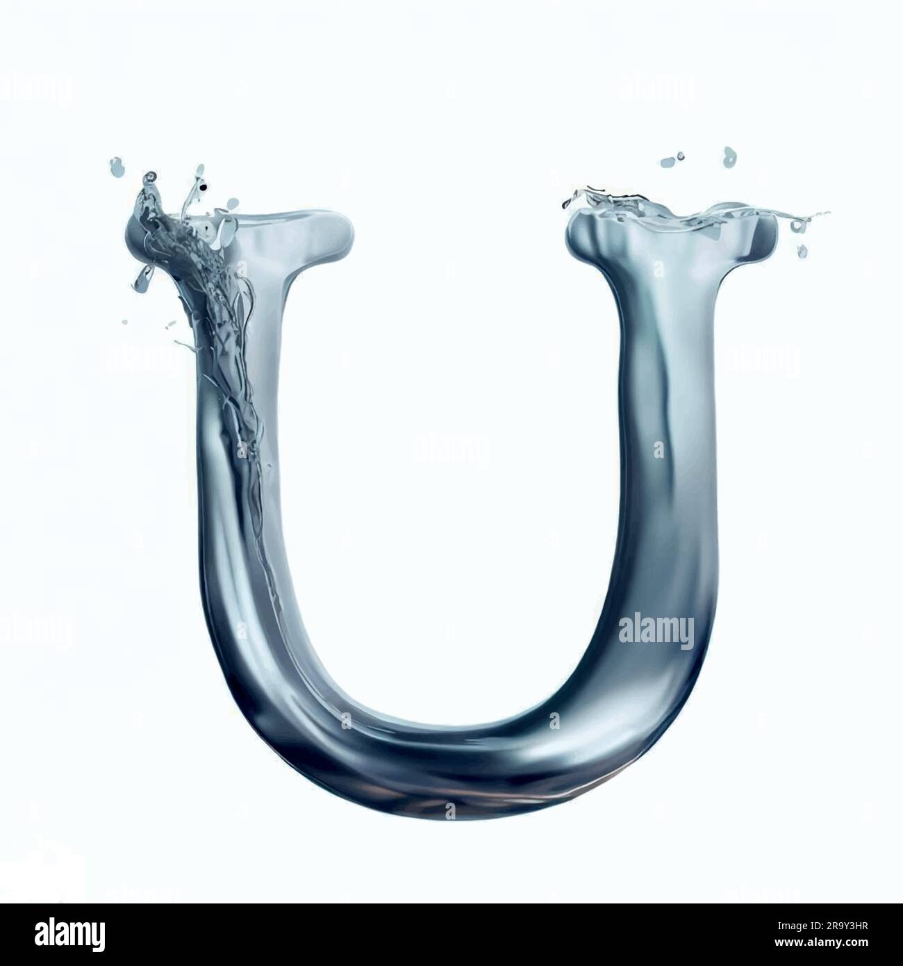 Water letter i hi-res stock photography and images - Alamy